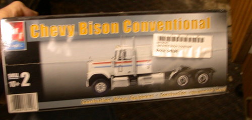 1:25 AMT Chevy BISON Semi Truck *PLASTIC MODEL KIT* SEALED | eBay