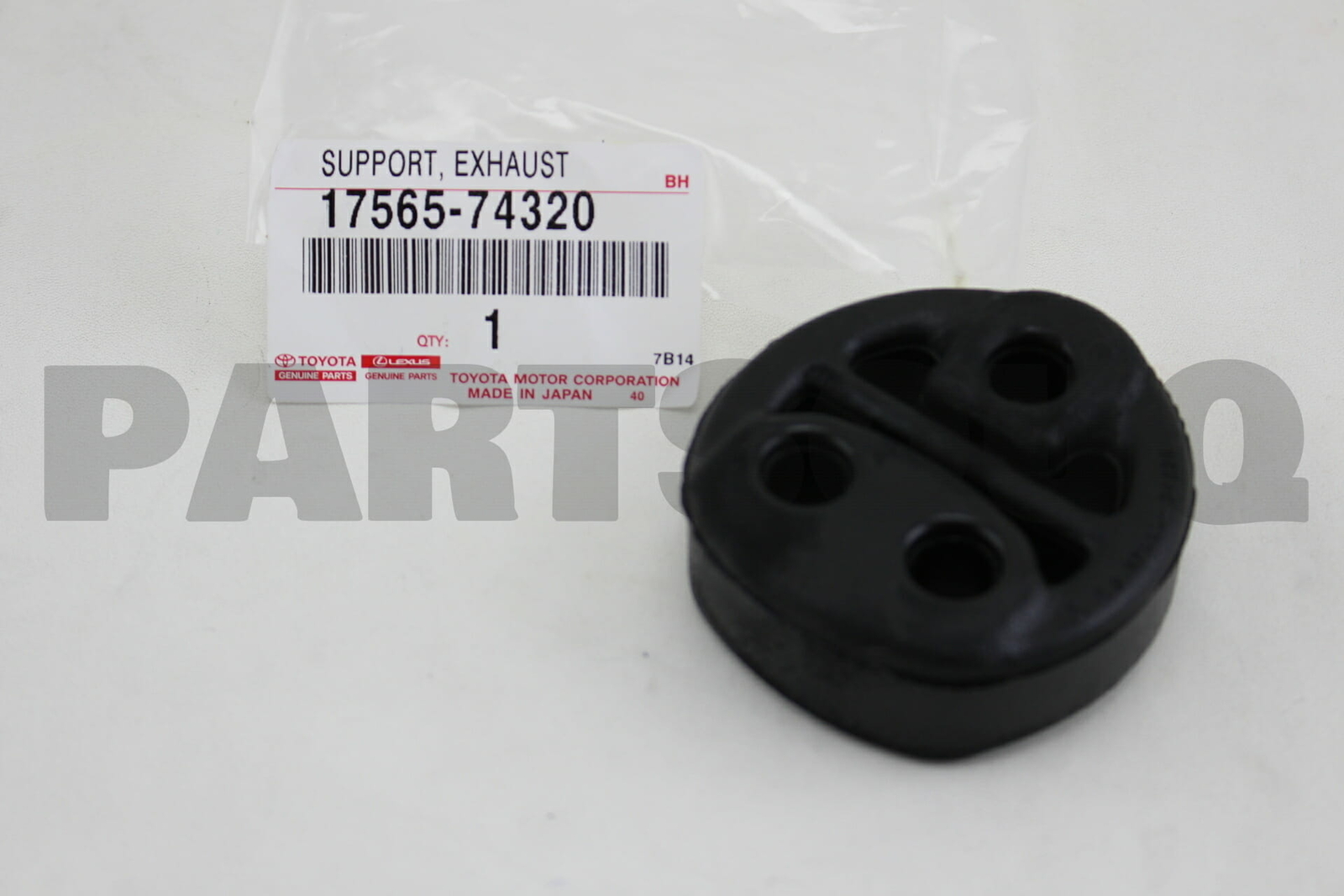 1756574320 Genuine Toyota SUPPORT, EXHAUST PIPE, NO.1 17565-74320 | eBay