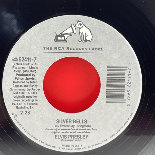 Elvis Presley - Silver Bells - The RCA Record Label - RCA 07863 62411-7 ...
