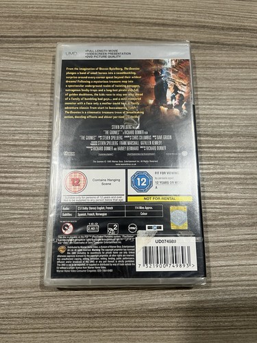 PSP UMD Movie - The Goonies Brand New Sealed (Rare) | eBay