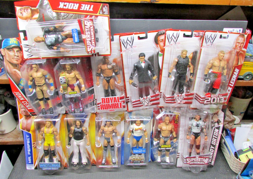 WWE Lot x13 Jhon Cena Bray Wyatt Randy orton Roddy piper Brock lesnar ...