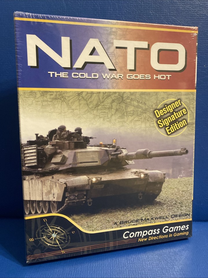 Compass Games NATO: The Cold War Goes Hot - Designer Signature Edition ...