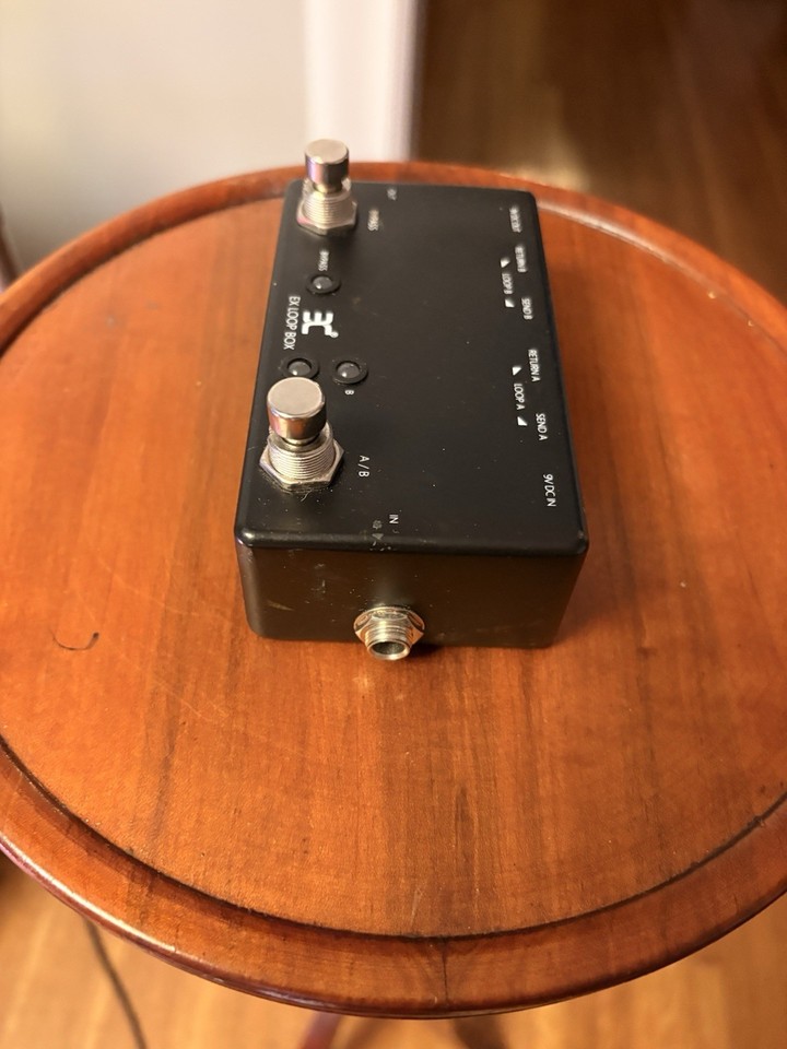 Guitar Effects Loop Switcher Pedal Passive Channel Selector Box 3 ...