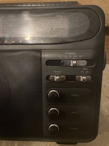 Optimus Radio 12-603 AM/FM Extended Range Receiver Portable High ...