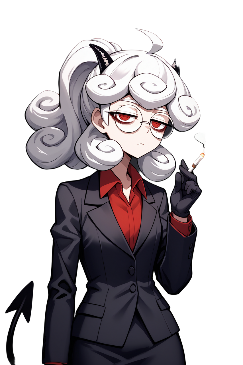 Helltaker Pandemonica Vinyl Car Decal Sticker 7" Weatherproof | eBay