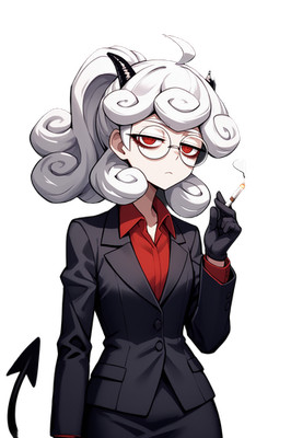 Helltaker Pandemonica Vinyl Car Decal Sticker 7" Weatherproof | eBay