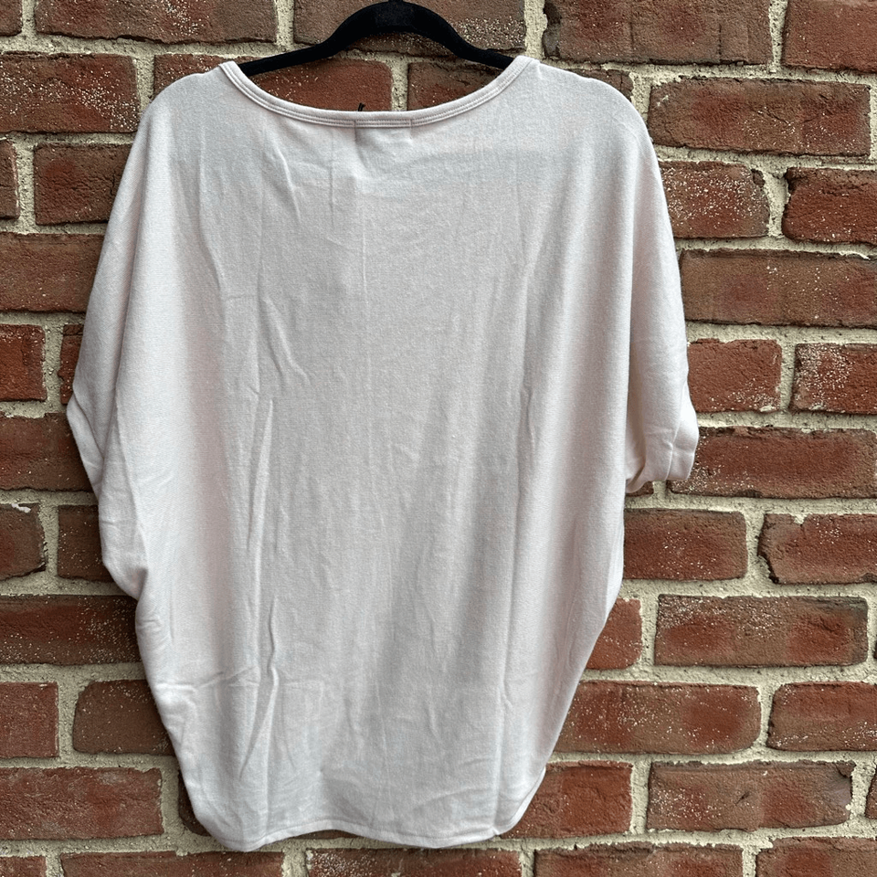 MICHAEL STARS Verna Dolman Sleeve Knit Top Madison Brushed Jersey Sweet ...