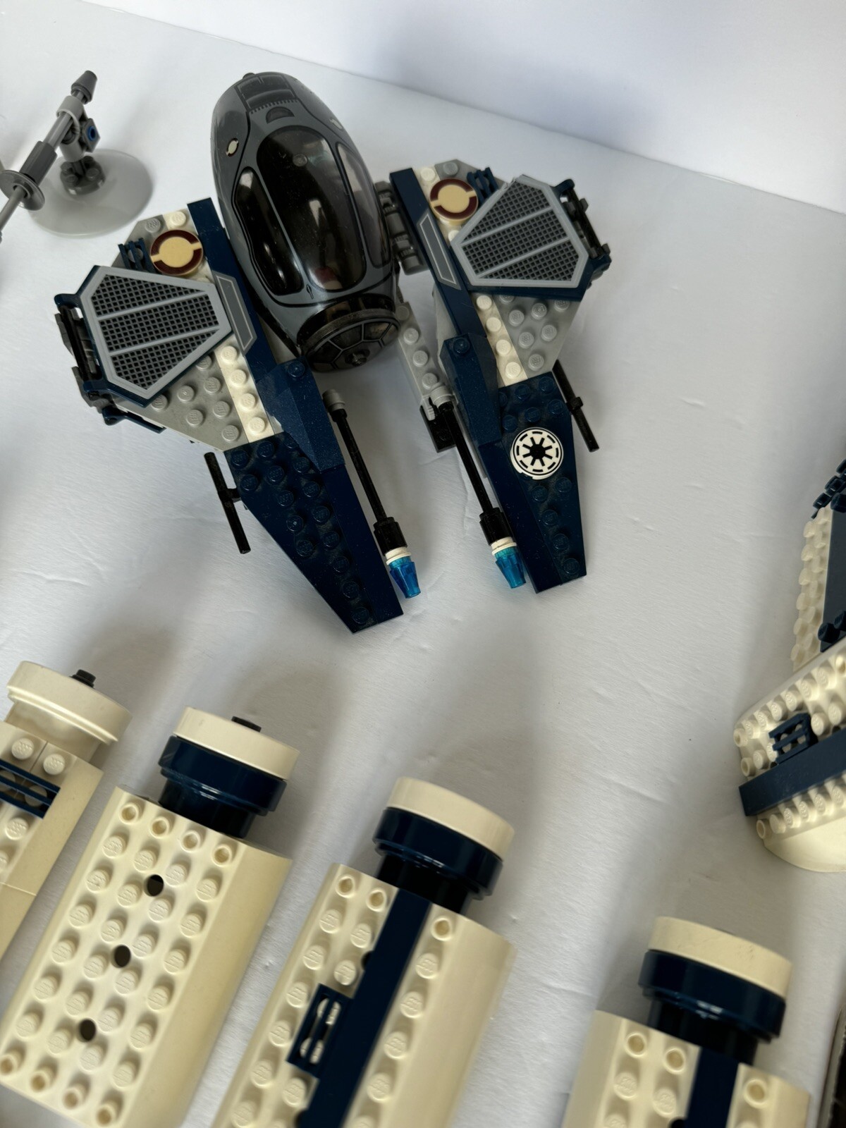 LEGO Star Wars 7661 Jedi Starfighter Incomplete with Instructions | eBay