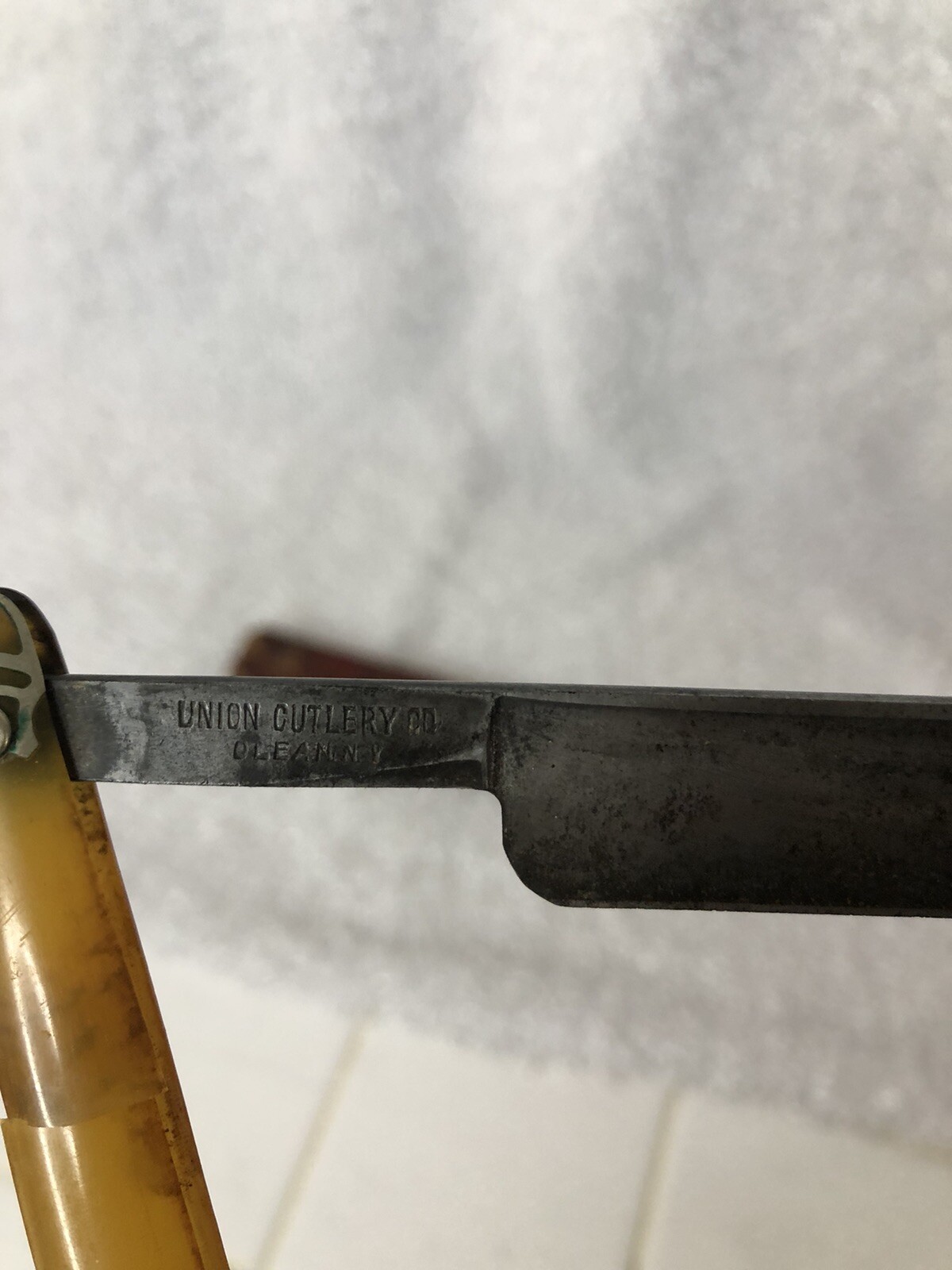 Vintage UNION CUTLERY of NY SPECIAL SPIKE Straight Razor Read | eBay