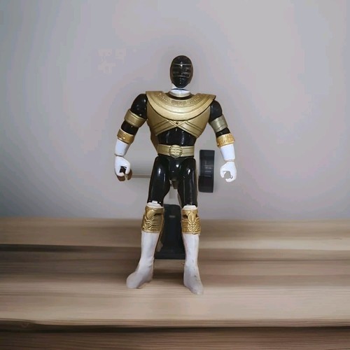 5.5" Power Rangers Zeo Black Ranger Action Figure From Bandai 1996 | eBay