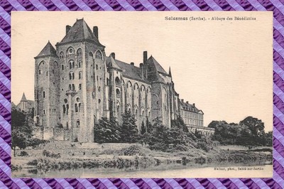 CPA 72 - Solesmes Abbey Of Benedictines | eBay Australia