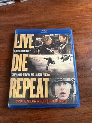 Live Die Repeat: Edge of Tomorrow (Blu-ray, 2014) 883929386819| eBay