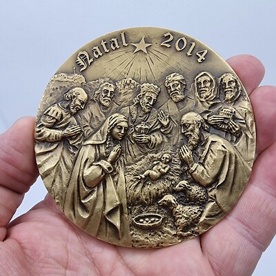 Bronze Medal / Nativity / Holy Family Christmas 2014 | eBay