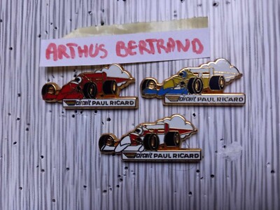 pins CIRCUIT PAUL RICARD- ARTHUS BERTRAND lot - serie x 3 | eBay