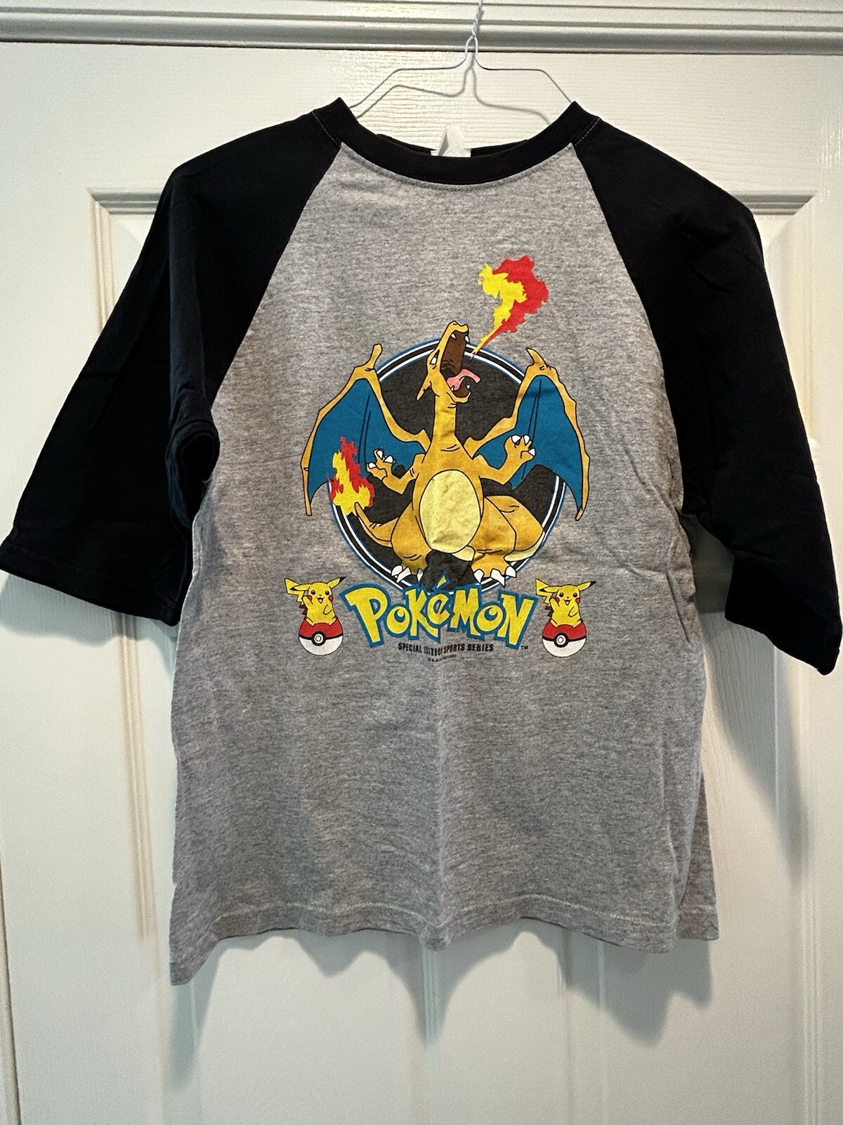 Vintage Charizard Pokemon Special Edition Sports Shir… - Gem