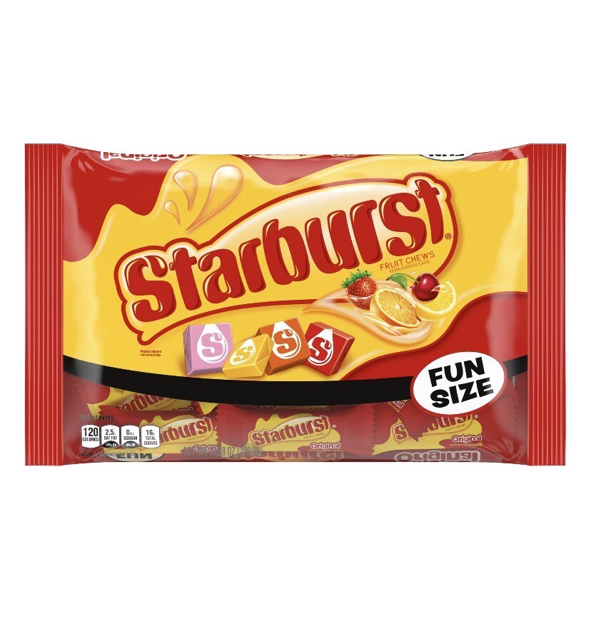 Old Starburst Fun Size Candy