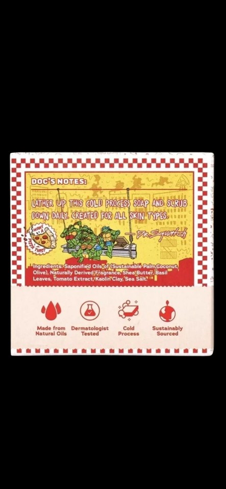 Lot Of 3 Dr. Squatch Limited Edition Ninja Turtles Cowabunga Cleanse ...