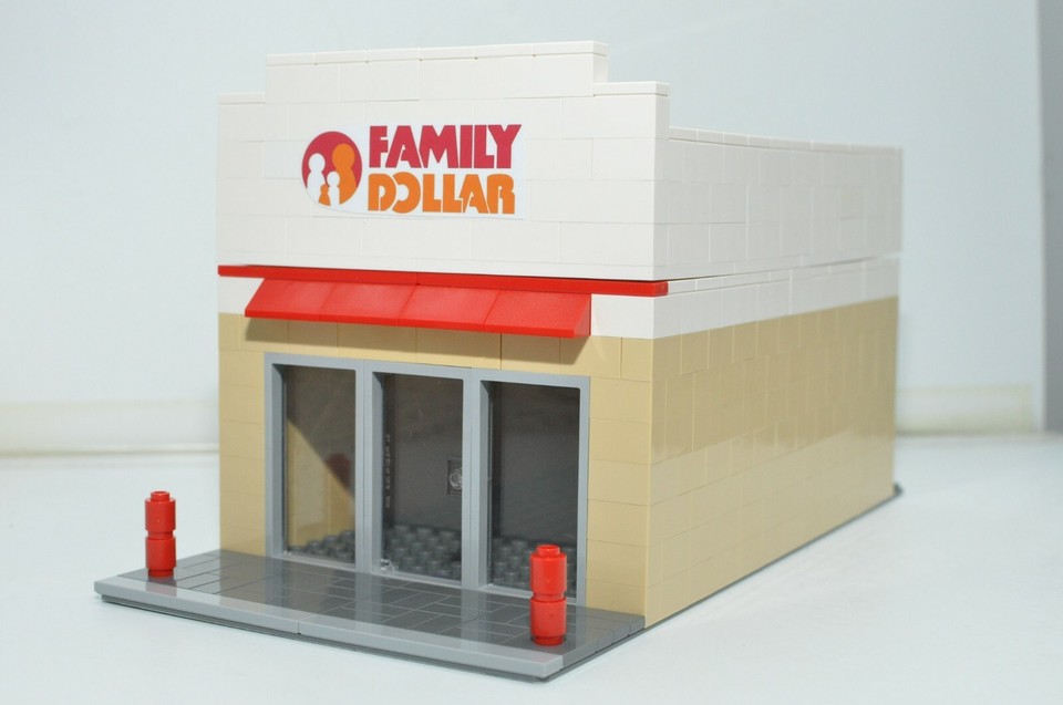 Dollar Store Creator Modular City Custom MOC Model compatible with LEGO ...