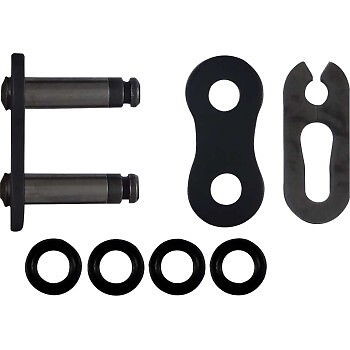RK - 530MAXO-RL-B - Rivet Connecting Link for 530 MAX O Chain, Black ...