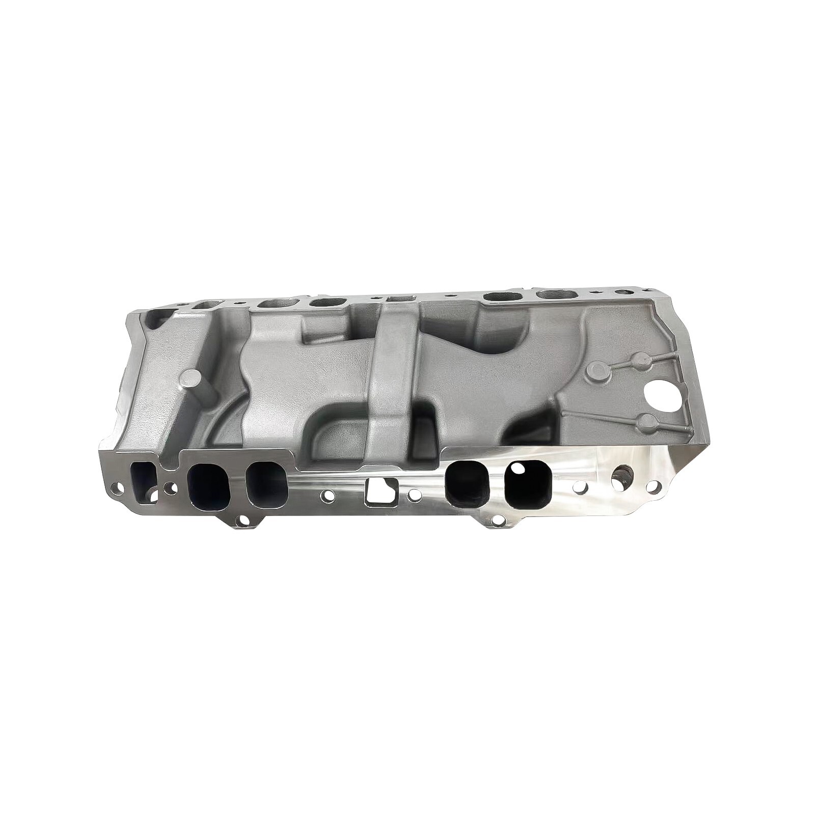 Oval Port Intake Manifold For Chevy 454 402 427 V8 BBC BB Big Block Low ...