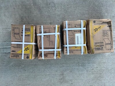 Pack of 4 General Electric GE Air Conditioner Disconnect 30 Amp TF30RCP ...