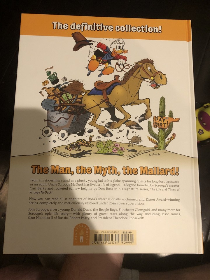 The Complete Life and Times of Scrooge McDuck Volume 1 HC by Don Rosa ...