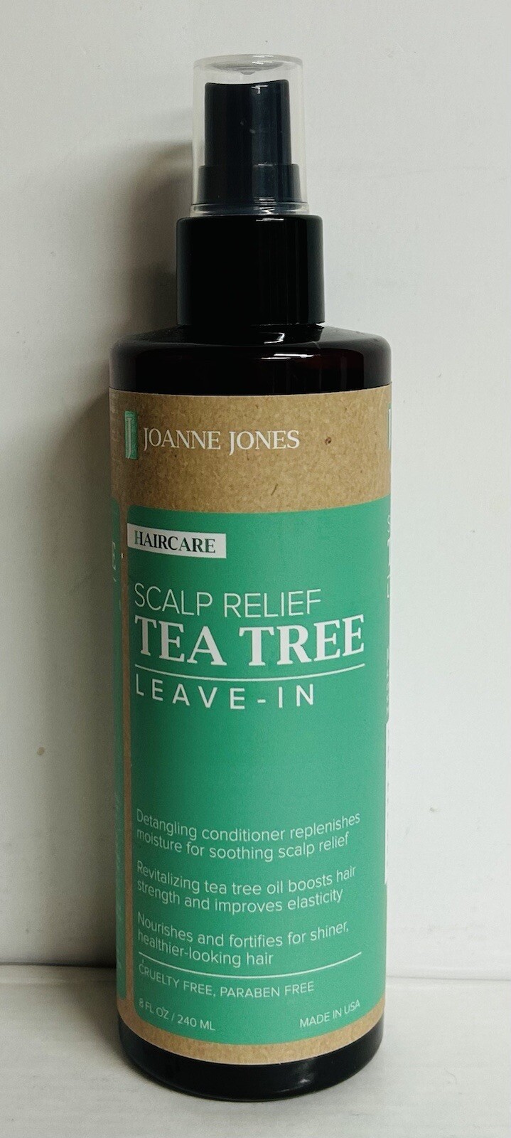 Joanne Jones ~ Scalp Relief Tea Tree Leave-in with Biotin 8 fl oz | eBay