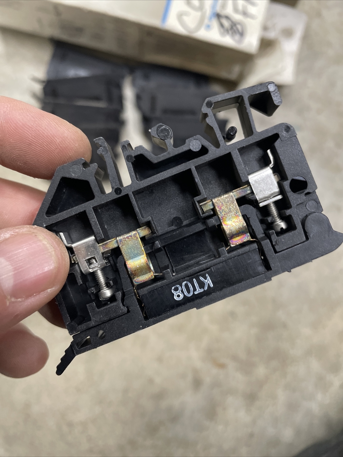 ALLEN BRADLEY 1492-H TERMINAL BLOCK FUSE HOLDER LOT OF 9 | eBay