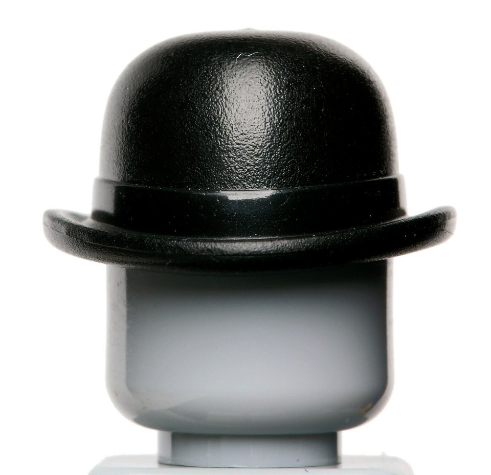 NEW LEGO - Headgear - Town - Bowler Hat x 1 - Businessman Cornelius ...