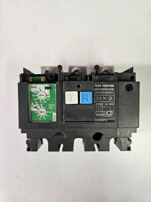 Earth-leakage VigiPacT ComPacT NSX 100/160, 30mA to 30A, 3 poles ...