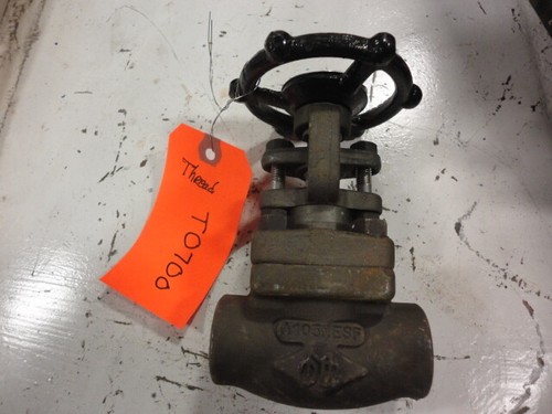 OMB 810 Gate Valve 3/4" Class 800 NPT Threaded A105N Forged Steel API ...