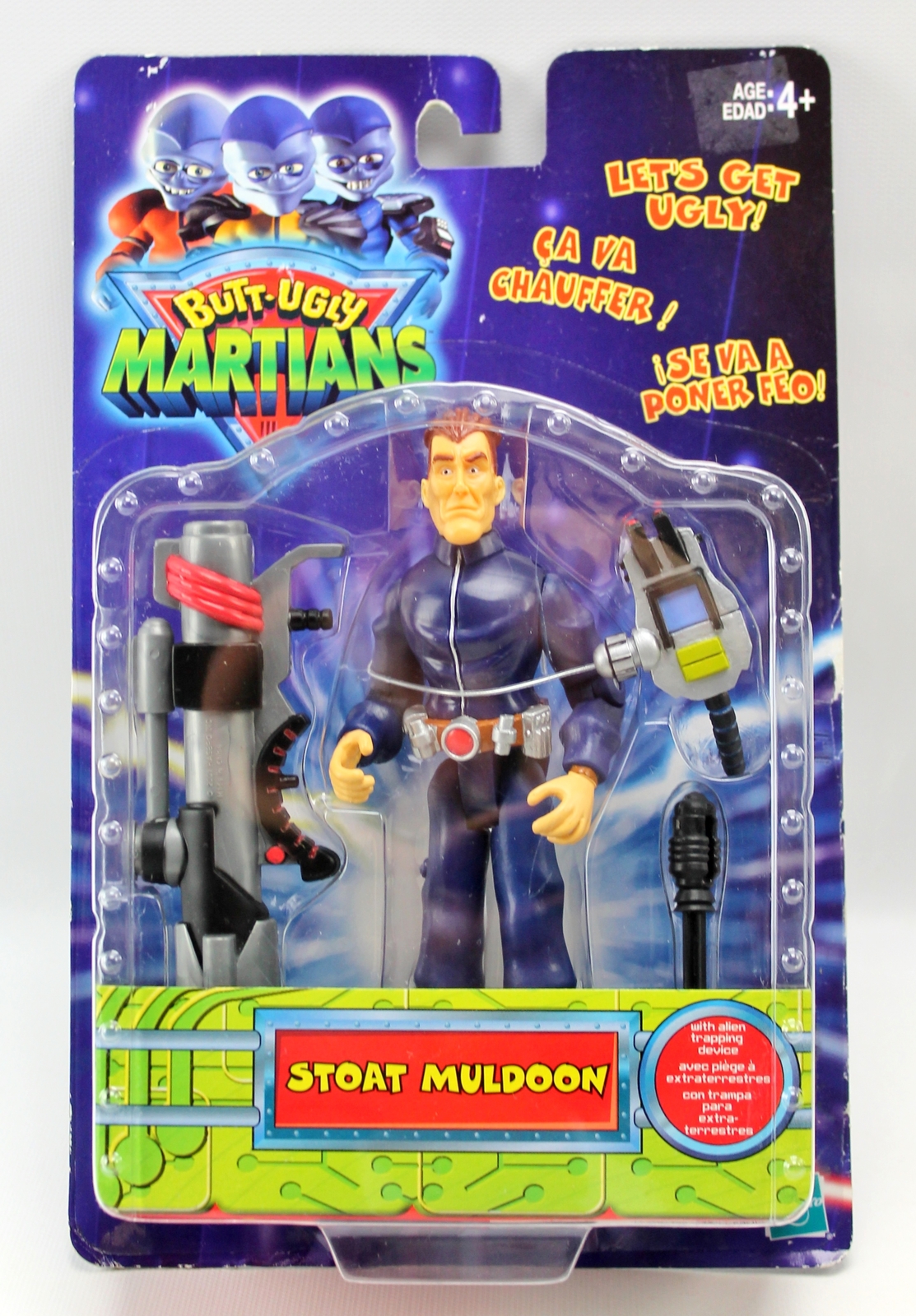 Butt Ugly Martians STOAT MULDOON & Alien Trapping Device Action Figure ...