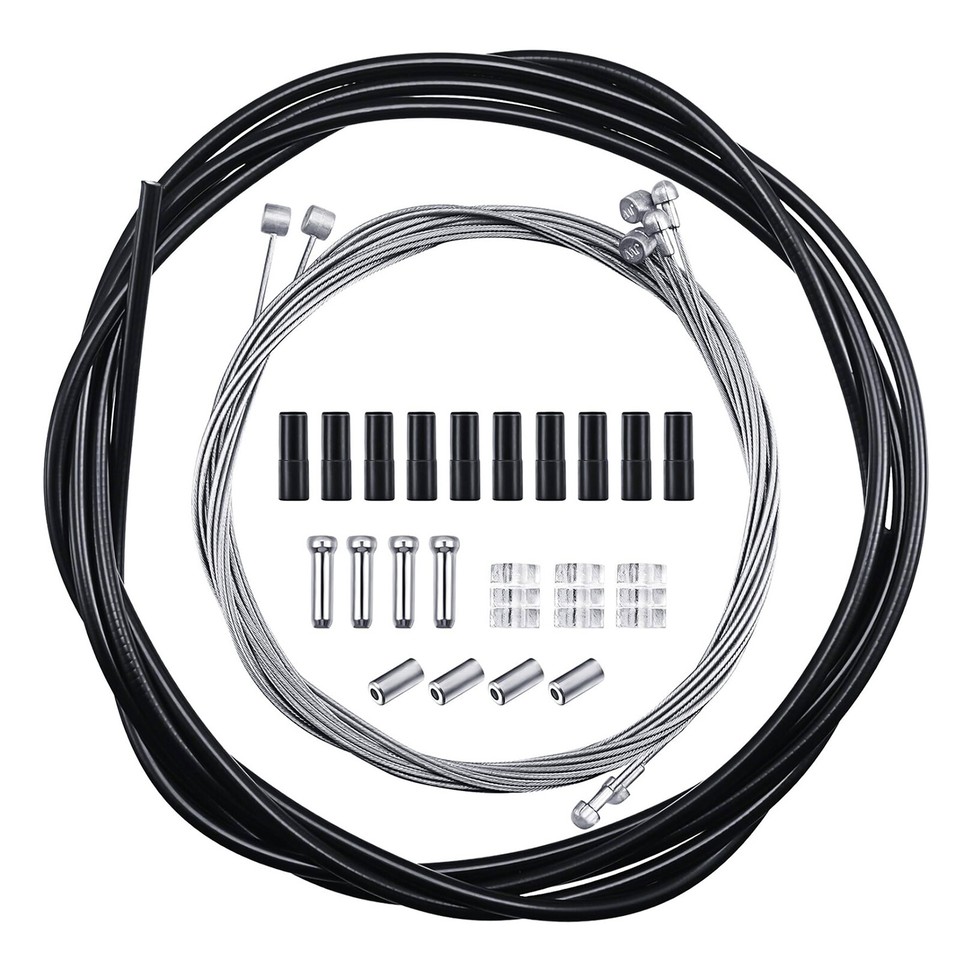Bicycle Cable Set Break Brake & Gear Front Rear Inner Outer Bike Cable ...