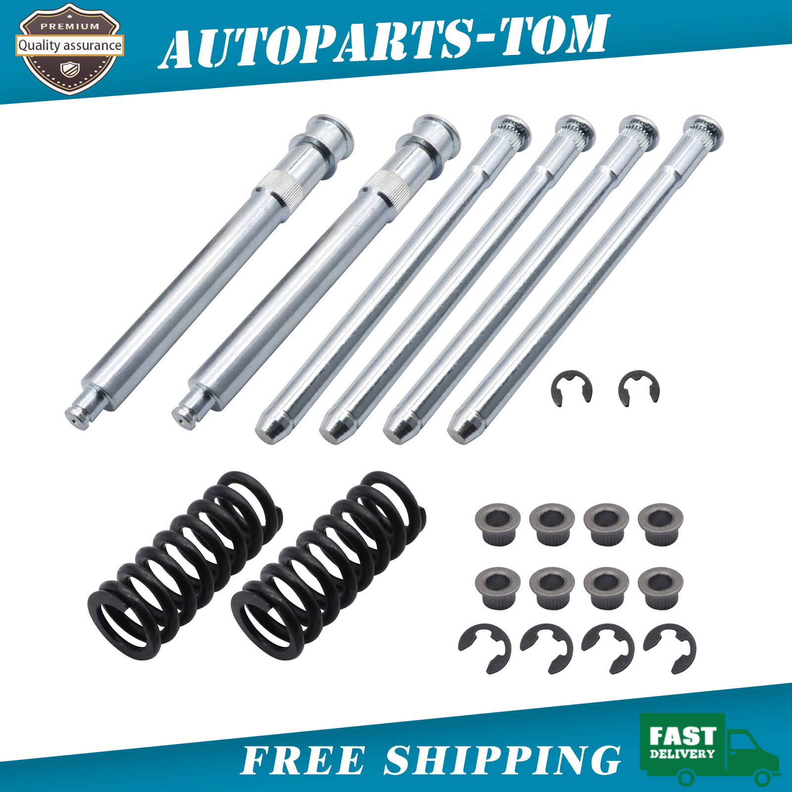Premium 22Pcs Front Door Hinge & Bushing Kit Set fit for Chevy GMC ...