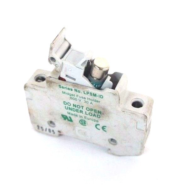 LITTELFUSE LPSM-ID FUSE HOLDER 600V, 30A W/ FLM1 TIME DELAY FUSE FLM-1 ...