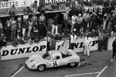 Mike Beckwith Costin Nathan GT Rootes Le Mans 1967 Motor Racing Old ...