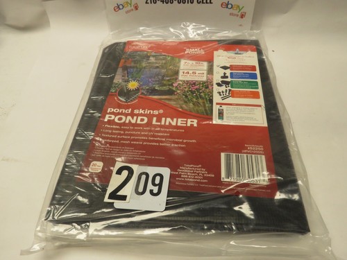 TOTALPOND Pond Liners 7 ft. x 10 ft. UV Resistant Ultra-Durable Black 871980305313| eBay