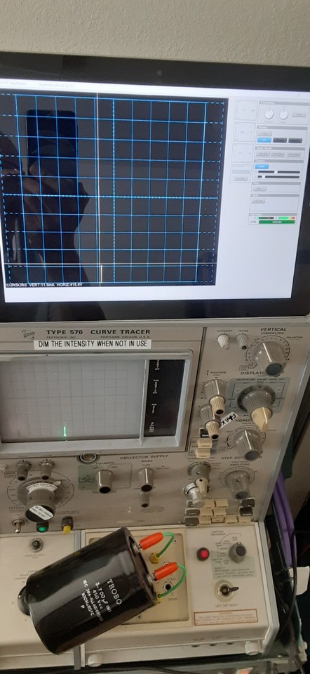Tektronix 576 Curve Tracer with Computer Interface CALIBRATED WARRANTY ...