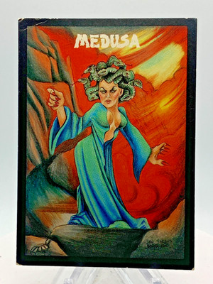 1991 Monster in my Pocket Card Medusa Trading Card | eBay
