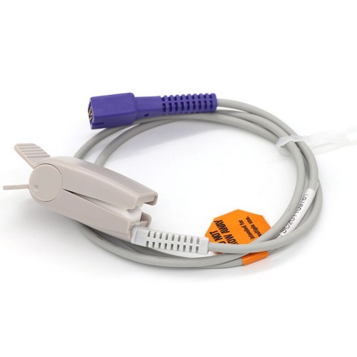 5Pcs Fit For Nellcor DS-100A Adult Finger Clip SpO2 sensor Oximax Probe ...