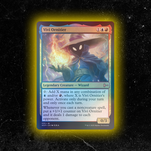 FOIL - Vivi Ornitier - Custom Magic: The Gathering Card - High-Quality ...