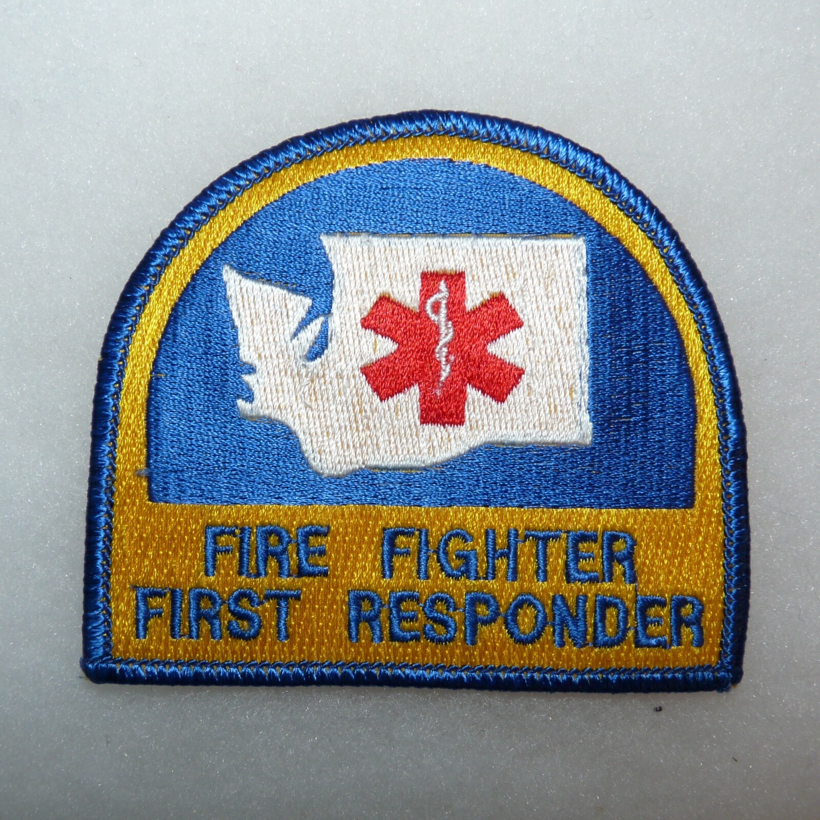 Original Washington State Firefighter EMT First Responder Sleeve Patch ...