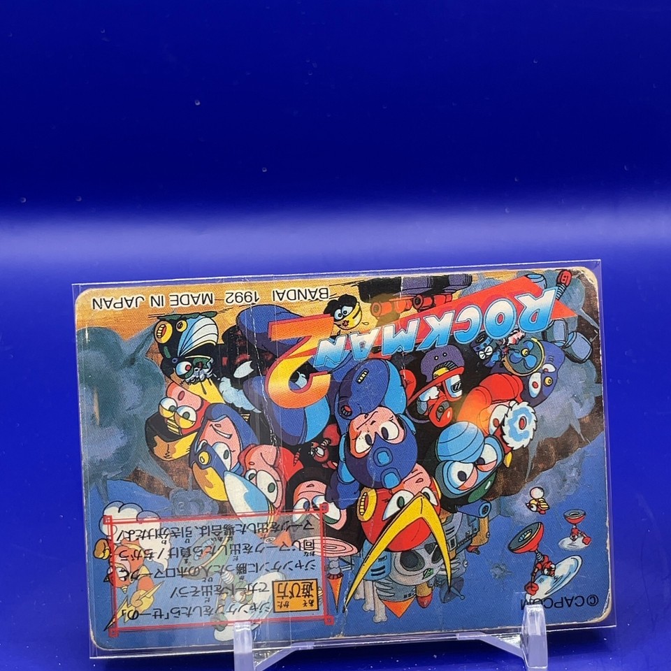 Heat Man - Mega Man 2 Rock Man CG Capcom 1992 Japan #001 | eBay