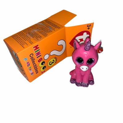 TY Beanie Boos - Mini Boo Figures Series 3 - Bubblegum - Pink Unicorn ...