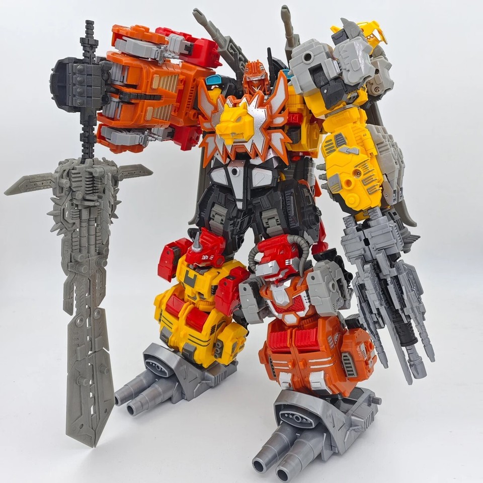 TENGYANG 30CM Predaking Transformation 5 IN 1 Predacons 5 IN 1 Action ...