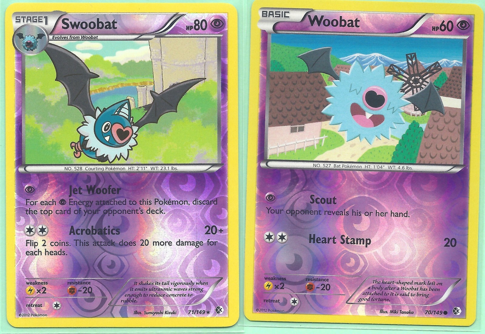 Pokemon Woobat Evolution
