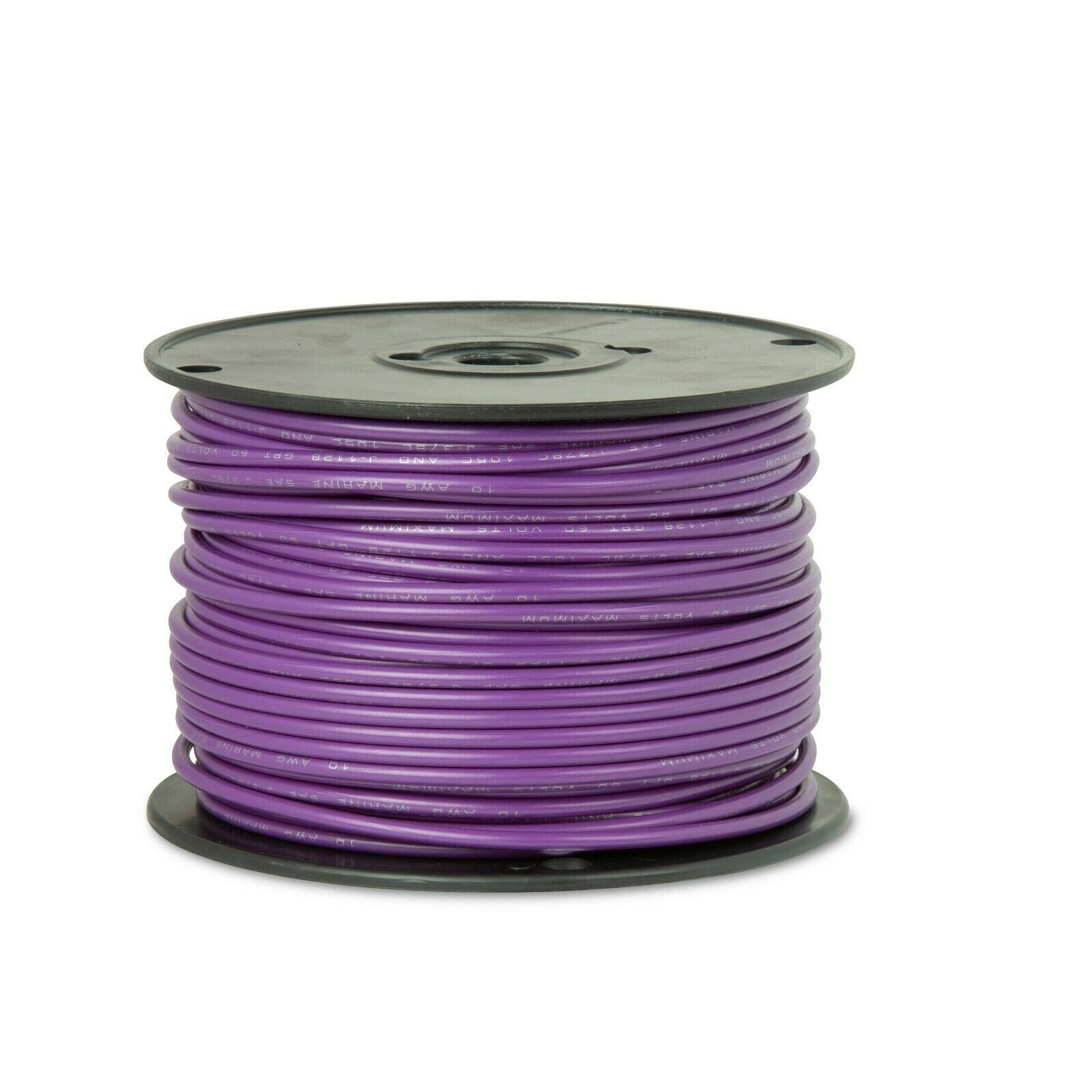 USA 100ft 24awg 24ga Purple UL1569 / 1007 7/32 Stranded Wire Copper PVC ...