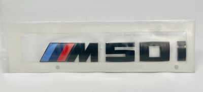 BMW X6 G06 Glossy Black Trunk Badge M50i 51142472842 OEM & Brand New ...