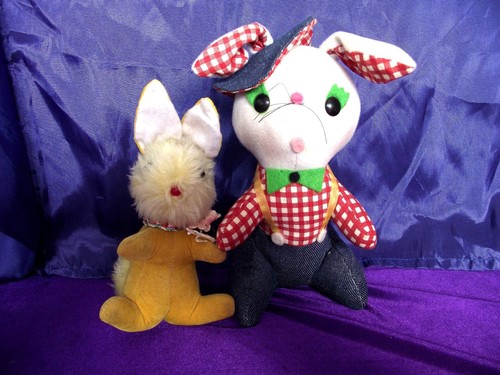 Vintage Knickerbocker Stuffed Animal Rabbit & Vintage Bunny | eBay