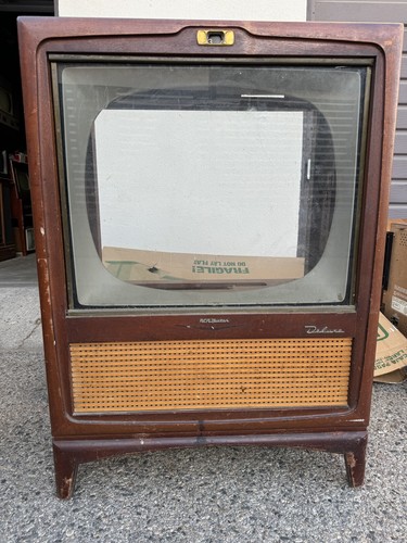 Gorgeous 1950s RCA Victor Deluxe console TV Television vintage tv ...